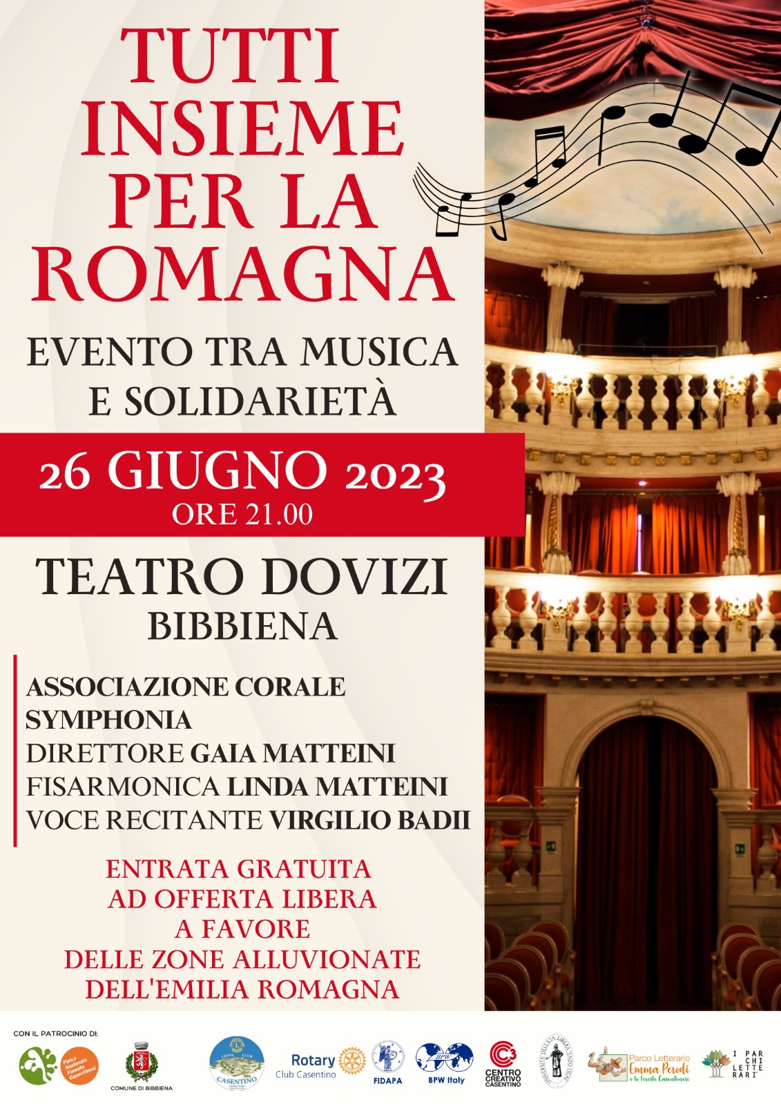 TUTTI INSIEME PER LA ROMAGNA | Parco Nazionale Foreste Casentinesi